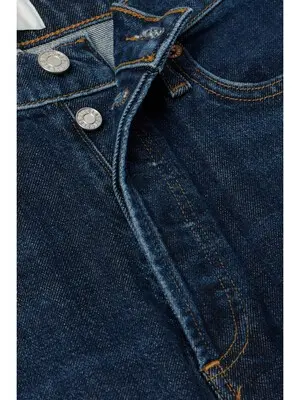 AGOLDE Net Sustain Freya High-rise Slim-leg Jeans - Blue