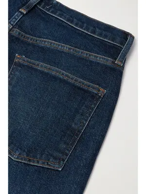 AGOLDE Net Sustain Freya High-rise Slim-leg Jeans - Blue