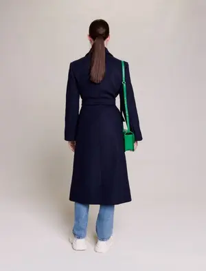 Maje Wool Long Coat