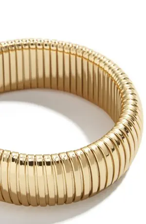 Baublebar Ribbed Stretch Bangle Bracelet