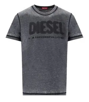 DIESEL T-DIEGOR-L1 M 美品 Diesel® T-Diegor-L1 T-Shirt In Grey - 56% Off | Editorialist
