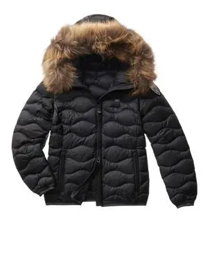 BLAUER. Jacket - Black