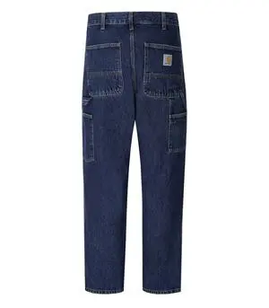 Carhartt Work In Progress Single Knee Jeans - Blue