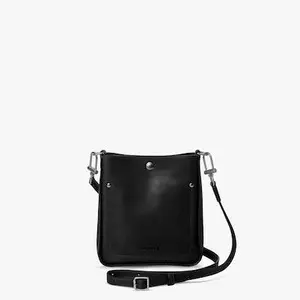 Shinola Mini Pocket Leather Crossbody - Black