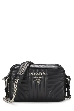 Prada Calfskin Diagramme Camera Bag