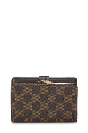 LOUIS VUITTON Damier Ebene Porte-monnaie Viennois Wallet