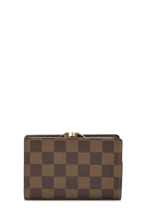 LOUIS VUITTON Damier Ebene Porte-monnaie Viennois Wallet