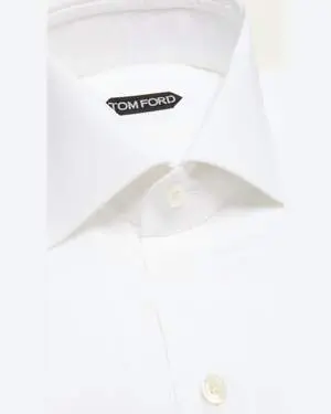 TOM FORD Slim Fit Cotton Dress Shirt