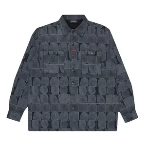 PLEASURES Trace Denim Work Shirt