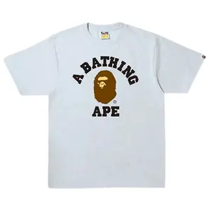 A BATHING APE College Tee - Grey