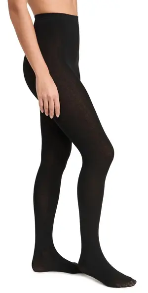 STEMS Cotton Blend Tights - Black