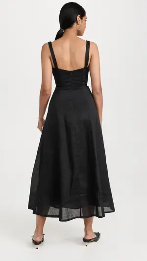 bardot adaline corset midi dress BARDOT Adaline Corset Midi Dress
