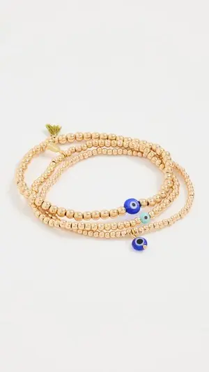 Shashi Lapis Azui Bracelet Set