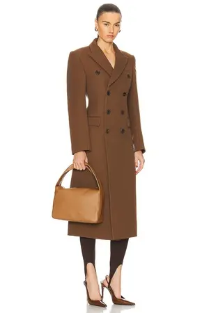 Khaite Elena Shoulder Bag In Tan