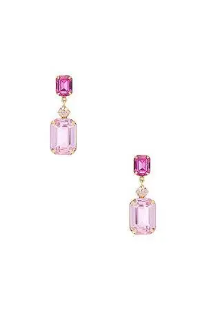 JENNIFER BEHR Jennifer Behr Justine Dangle Earrings Rose
