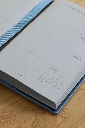 Smythson Panama Mara 2024 Croc-effect Leather Weekly Diary