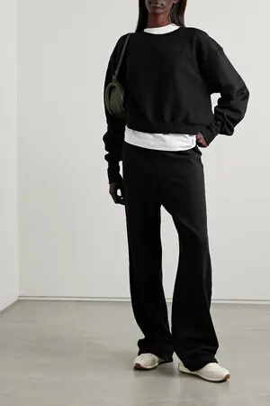 LES TIEN Ryder Cotton-jersey Sweatshirt