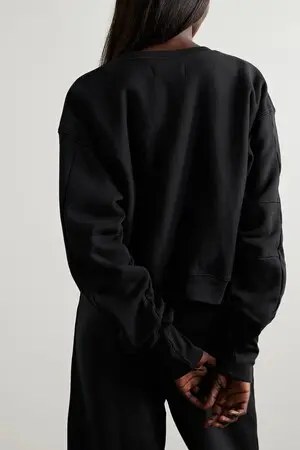 LES TIEN Ryder Cotton-jersey Sweatshirt