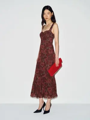 REFORMATION Irisa Dress - Red