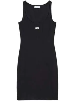 Off-White Off White Dresses Black Whit