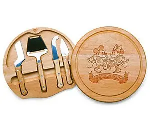 TOSCANA Mickey & Minnie Mouse Charcuterie Board Set - One-color