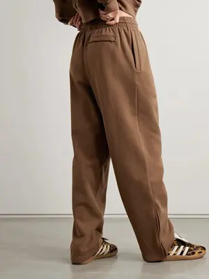 Wardrobe.NYC Hailey Bieber Cotton-jersey Wide-leg Sweatpants