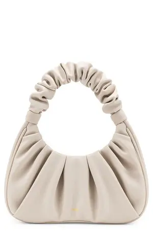 Faux Suede Top Handle Bags