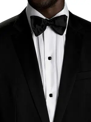 David Yurman Streamline Cushion Shirt Studs - Black Onyx