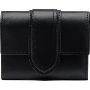 Jacquemus Le Compact Bambino Wallet - Black