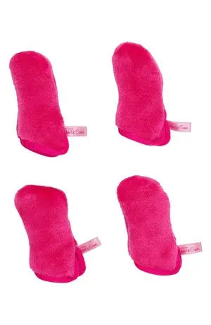 THE ORIGINAL MAKEUP ERASER 4-count Eye Mitts With Laundry Bag