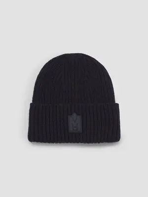 Mackage Jude Wool-blend Beanie - Navy