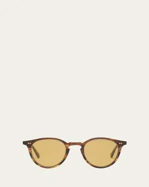 MR. LEIGHT Marmont Ii Round Sunglasses - Koa-atgii
