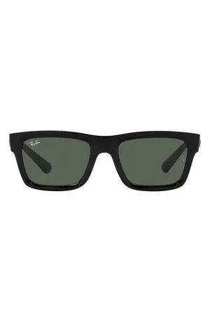 Ray-ban Ray-Ban Warren Rectangular Sunglasses Black