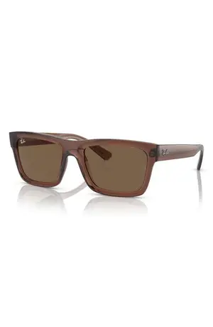 Ray-ban Warren Rectangular Sunglasses - Transparent