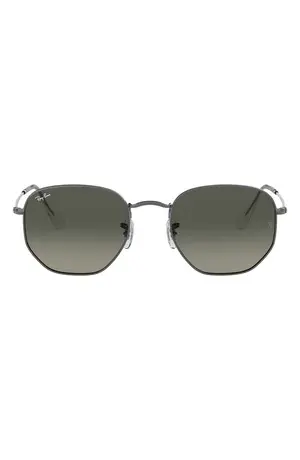 Ray-ban 48mm Irregular Sunglasses - Gunmetal