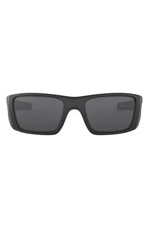 Oakley Fuel Cell Rectangular Sunglasses - Matte Black