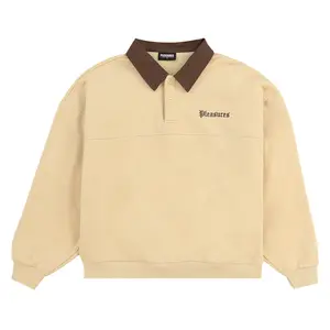 PLEASURES Tweak Polo Sweatshirt