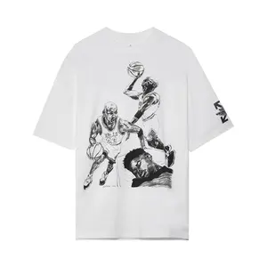 JORDAN X Off- Tee - White