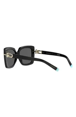 Tiffany & Co. 53mm Butterfly Sunglasses - Black