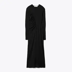 Tory Burch JERSEY CREPE DRESS Black