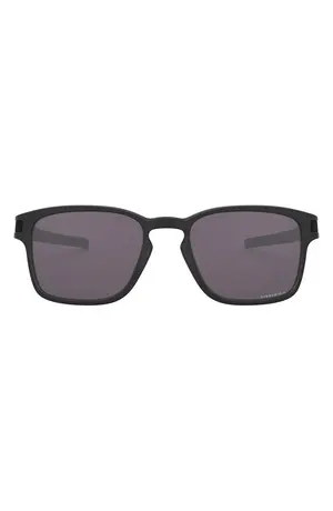 Oakley Latch Rectangular Sunglasses - Black