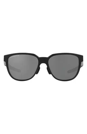 Oakley Actuator 57mm Prizm™ Polarized Rectangle Sunglasses - Matte Black