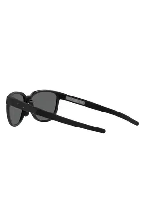 Oakley Actuator 57mm Prizm™ Polarized Rectangle Sunglasses - Matte Black