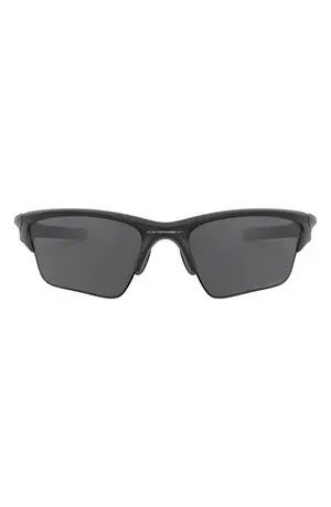 Oakley Half Jacket® 2.0 62mm Polarized Rectangle Sunglasses - Matte Black
