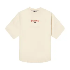 Palm Angels California Logo Over Tee 'off /red