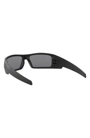Oakley Gascan® 60mm Polarized Rectangle Sunglasses - Black