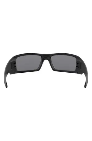 Oakley Gascan® 60mm Polarized Rectangle Sunglasses - Black