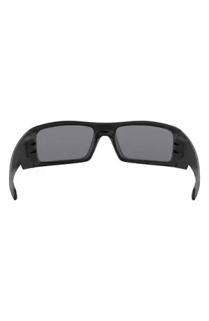 Oakley Gascan® 60mm Polarized Rectangle Sunglasses - Black