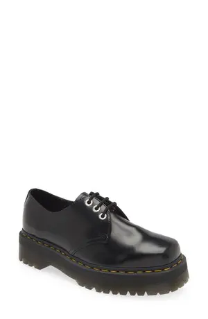 Dr. Martens 1461 Quad Square Toe Platform Oxford