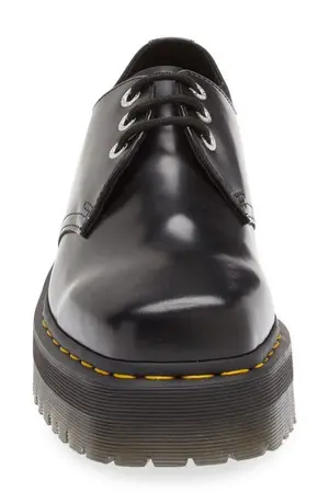 Dr. Martens 1461 Quad Square Toe Platform Oxford